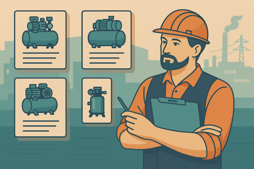 Como escolher compressor industrial para sua aplicação no ABC?